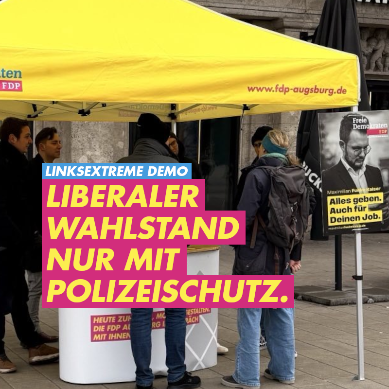 FDP Augsburg » Liberale rufen SPD und Grüne zur verbalen Abrüstung auf